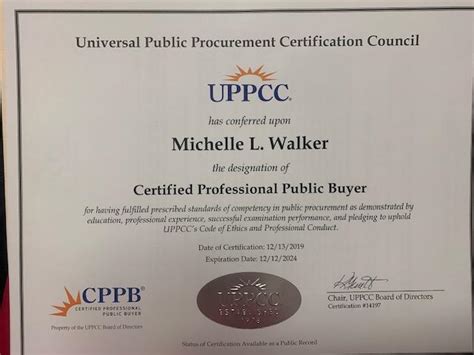 Michelle Walker Cppb Nigp Cpp On Linkedin I Just Got My Cppb