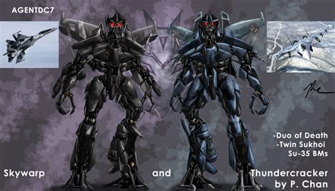 Skywarp And Thundercracker By Agentdc7 On Deviantart