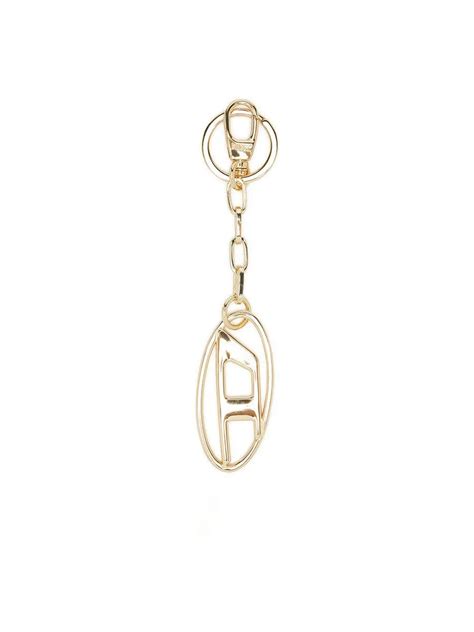 Diesel พวงกุญแจ 1dr Holy C Wallet สีทอง ของแท้ 100 Central Online