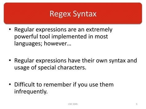 ppt regular expressions powerpoint presentation free download id