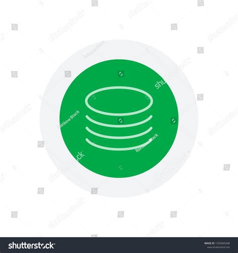 Database Icon Simple Linear Symbol Thin Stock Vector Royalty Free 1335965348 Shutterstock