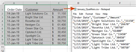 How To Export Excel Tables To Csv With Any Delimiter And Encoding