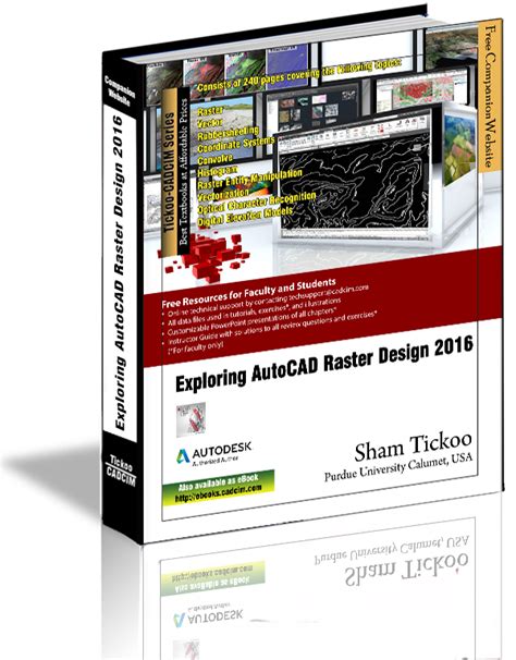 Exploring AutoCAD Raster Design Book By Prof Sham Tickoo And CADCIM Technologies