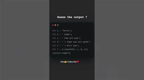 Javascript Quiz Javascript Full Course Code With Harry Javascript
