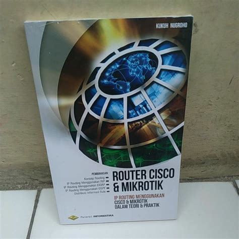 Jual Buku Router Cisco And Mikrotik Shopee Indonesia