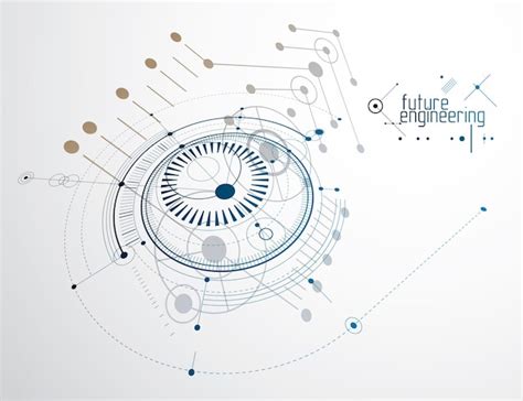 Premium Vector Engineering Technology Vector Wallpaper Made With