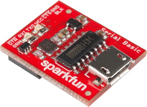 sparkfun serial basic breakout ch340c and usb c