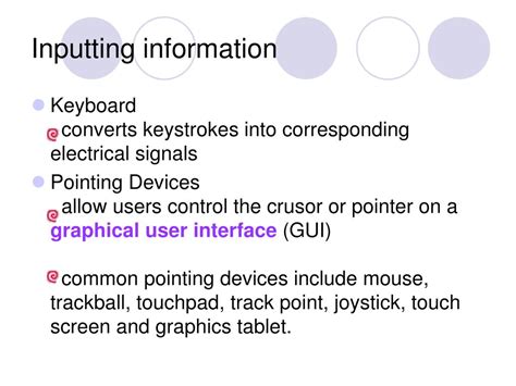 PPT Input Devices PowerPoint Presentation Free Download ID 4525175