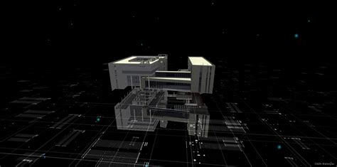 办公园区建筑科技风效果 html threejs threejs 建筑设计 csdn博客