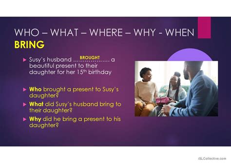 Questions With Irregular Verbs Part English ESL Powerpoints