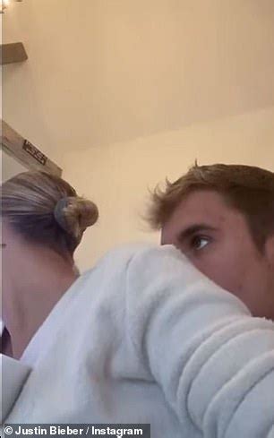 Justin Bieber Cuddles Up To Wife Hailey And Spend Easter Sunday Enjoying Virtual Church Service