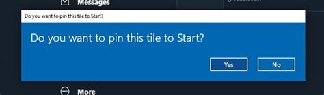 Microsoft Edge Let You Pin Sites Windows 10 Start Menu