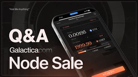 Live Node Sale Qanda With Citizen42 And Samothx0 Youtube