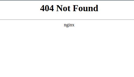 How To Create A Custom Error 404 Page On Nginx Custom Message Custom Error Page