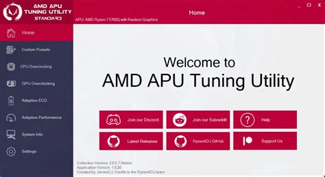 Universal X86 Tuning Utility Formerly Amd Apu Tuning Utility Download