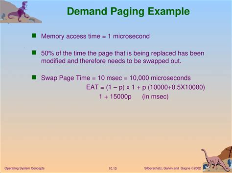 virtual memory concepts in operating systems ppt