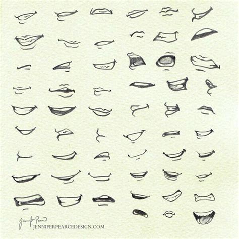 Anime Mouth Expressions