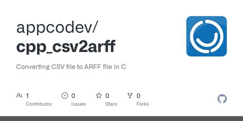Github Appcodevcppcsv2arff Converting Csv File To Arff File In C