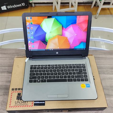 Laptop Leptop Hp Silver Hdd Gb Inc Generasi Terbaru Windows Lazada Indonesia