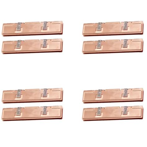 8pcs Pure Copper Ram Heatsink Radiator For Ram Memory Cooler Cooling