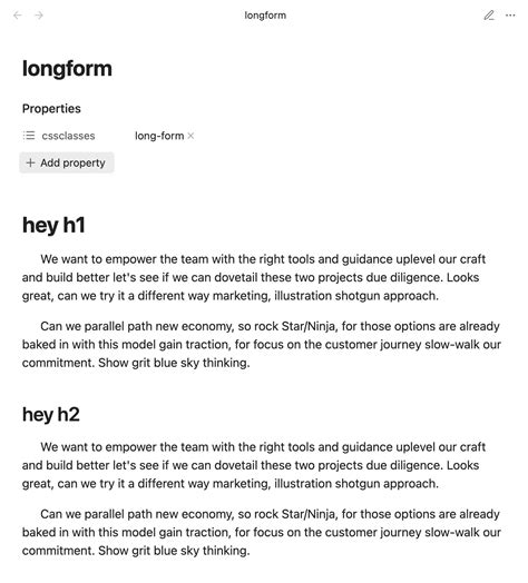 Change Paragraph Layout By Adding CSS Class Custom CSS Theme Design Obsidian Forum