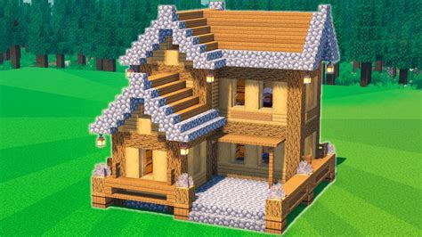 Дом для выживания в майнкрафт 3 этажа Youtube