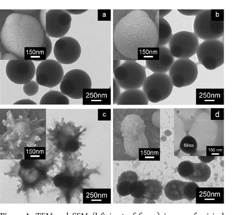 Figure 1 From Synthesis Of Anisotropic Polymerinorganic Particles Via