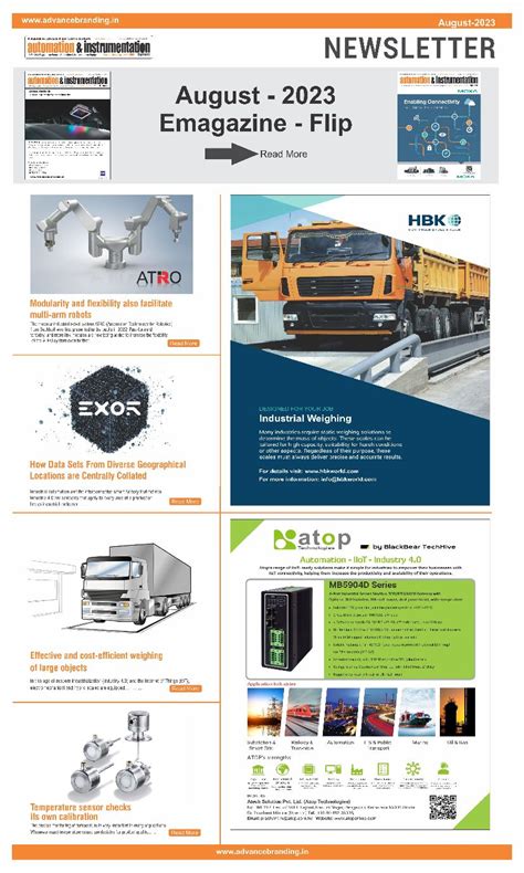 “automation And Instrumentation Update” Monthly Posted On Linkedin