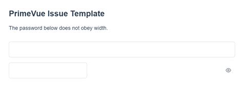 Password Cant Make Full Width Like Other Controls · Issue 3039