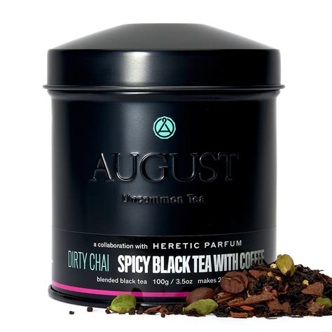 Dirty Chai Spicy Premium Black Tea With Coffee by August Uncommon ...