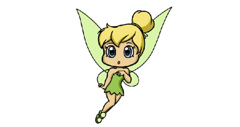 How To Draw Chibi Tinkerbell Art And Craft