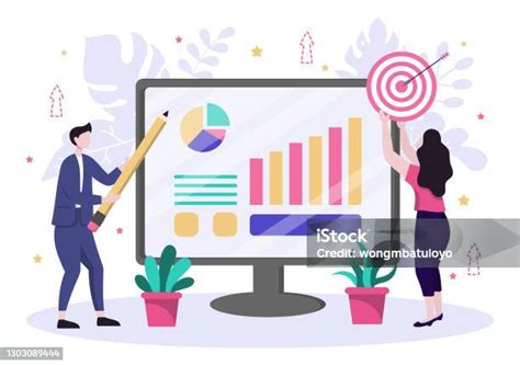 비즈니스 개발 프로세스 혁신 제품 및 창의적인 아이디어의 타겟 스타트업 플랫 일러스트 벡터에 대한 스톡 벡터 아트 및 기타 이미지 벡터 개념 개념과 주제 Istock