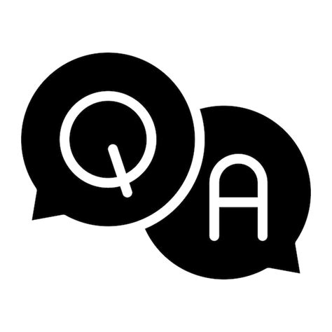 Premium Vector Question Vector Illustration Style