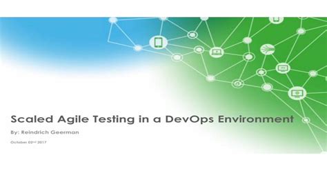 Pdf Scaled Agile Testing In A Devops Environment Sogeti Nl Testing