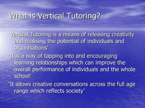 Ppt Vertical Tutoring Powerpoint Presentation Free Download Id5558815