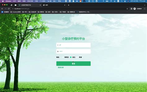 小型诊疗预约平台小型诊疗预约平台医疗预约诊所预约医生预约网上预约医疗服务就诊服务源码lw调试文档讲解等mysql