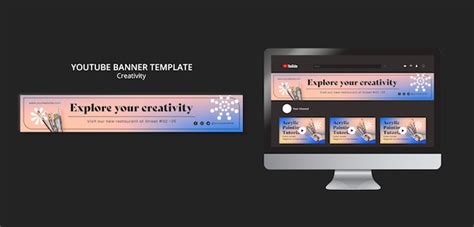 듀오 톤 창의력 템플릿 무료 Psd 파일