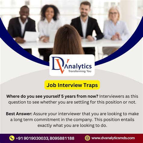 Dv 🎯 Job Interview Traps 🧑‍💻 Q Where Do You See Yourself 5 Years From Now 🤔 Tip