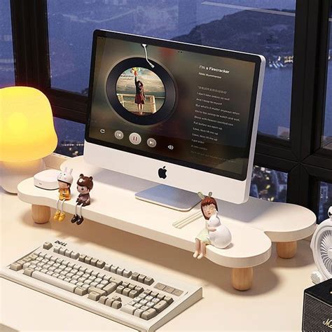 คอมพิวเตอร ์ เดสก ์ ท ็ อป Riser Office Monitor วงเล ็ บหน ้ าจอ Home Storage Notebook รองรับ
