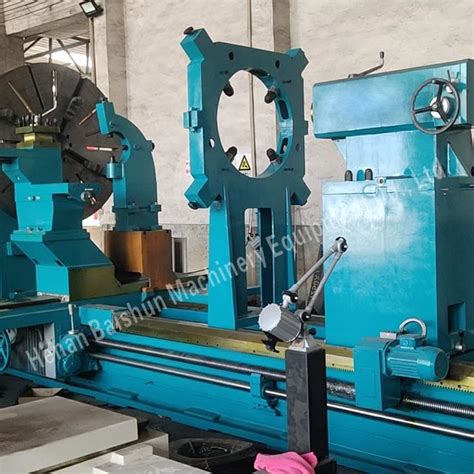 ordinary conventional lathe machine big heavy duty engine lathe turning