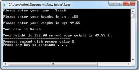 Lab Algorithm And Programming Section 3 Lab Activity 3 Input And Output Formatting