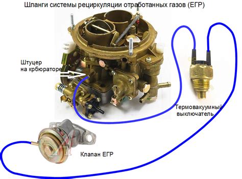 Как расставить шланги карбюратора К151 (К151С) на 402 двигателе ...