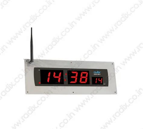 Gps Master Slave Clock Gmc203 Gps Network Time Synchronization Producers From Mumbai