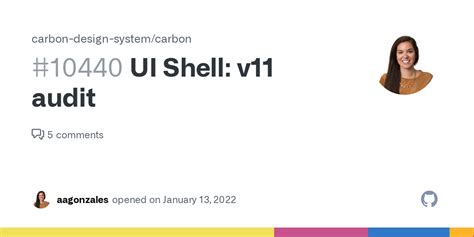 UI Shell V Audit Issue Carbon Design System Carbon GitHub