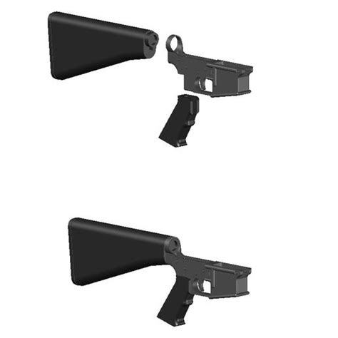 🔫 M16 Scope Sniper Rifle・ Stl File For 3d Printing・cults