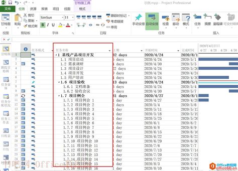 project教程 如何恢复project甘特图样式的默认设置？ 书吧网 office教程网