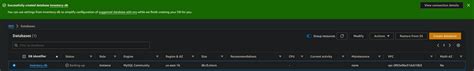 github jalendoy creating an amazon rds database
