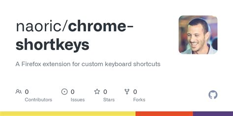Github Naoric Chrome Shortkeys A Firefox Extension For Custom Keyboard Shortcuts