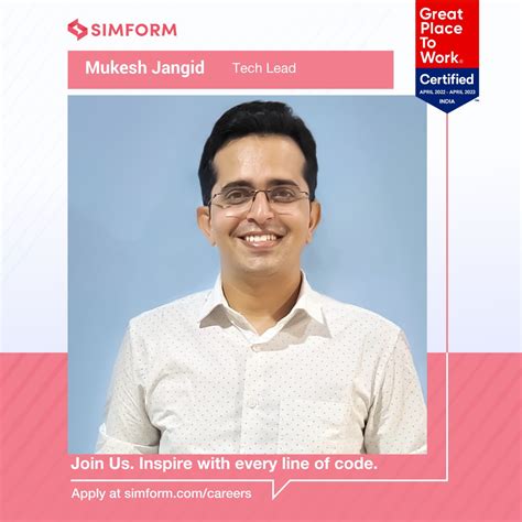 Umang Thakkar ️ On Linkedin Techjourney Teamsimform Innovation