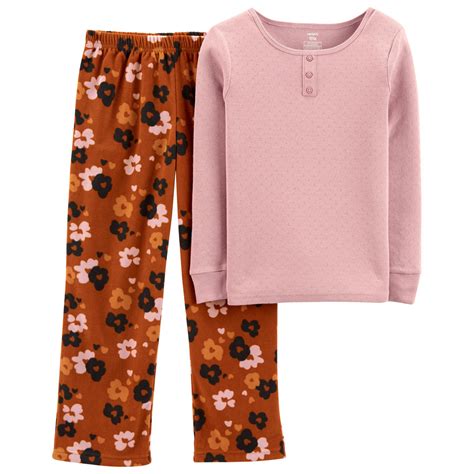 Carters Україна Піжама Carter`s на флісі для дівчинки 108 114cm 3m690210 5 Офіційний сайт